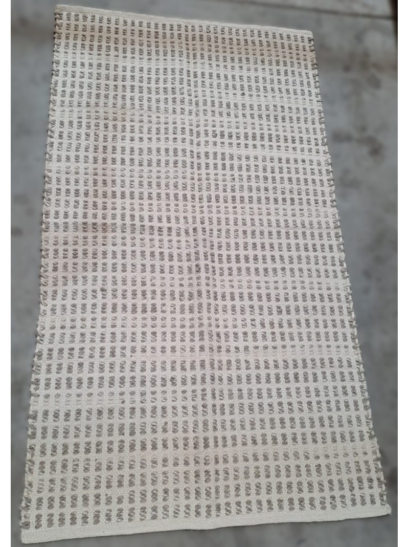 ALFOMBRA GRIS/BLANCO